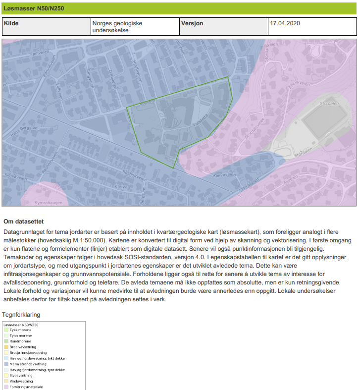 Områdeanalyse - Er det kvikkleire i området?